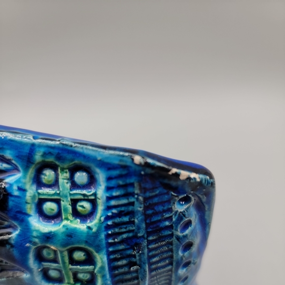 Art | Midcentury Rimini Blue Bitossi Elephant Aldo Lodi Design Italian ...